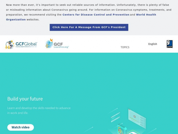 Free Online Learning at GCFGlobal